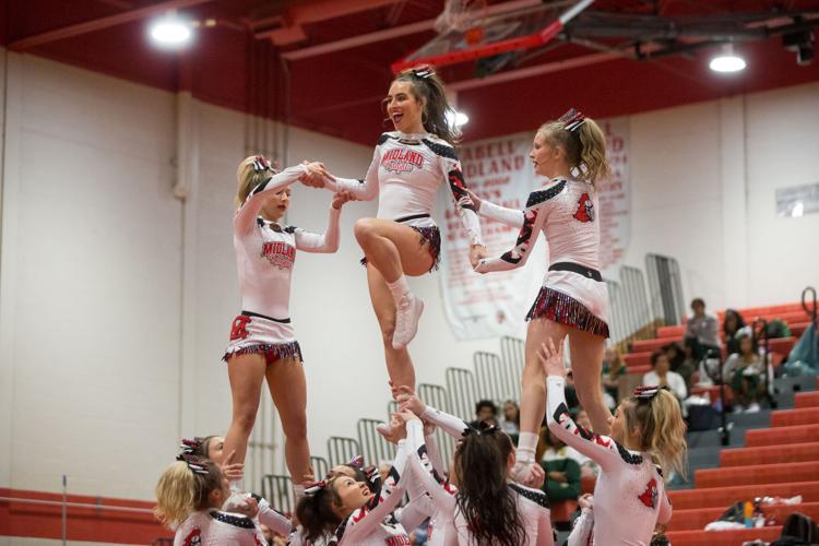Cabell Midland hosts regional cheer championships | News | herald ...