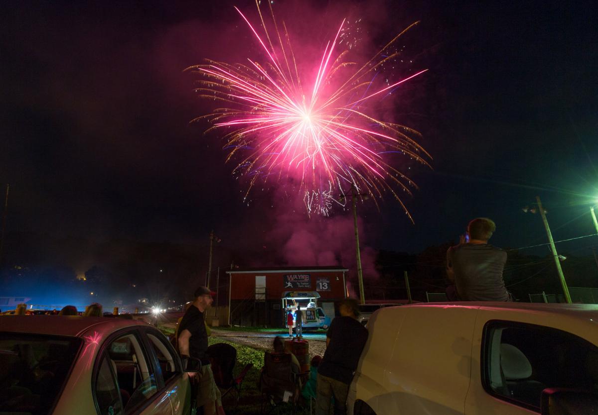 Local fireworks displays dazzle socially distanced residents ...