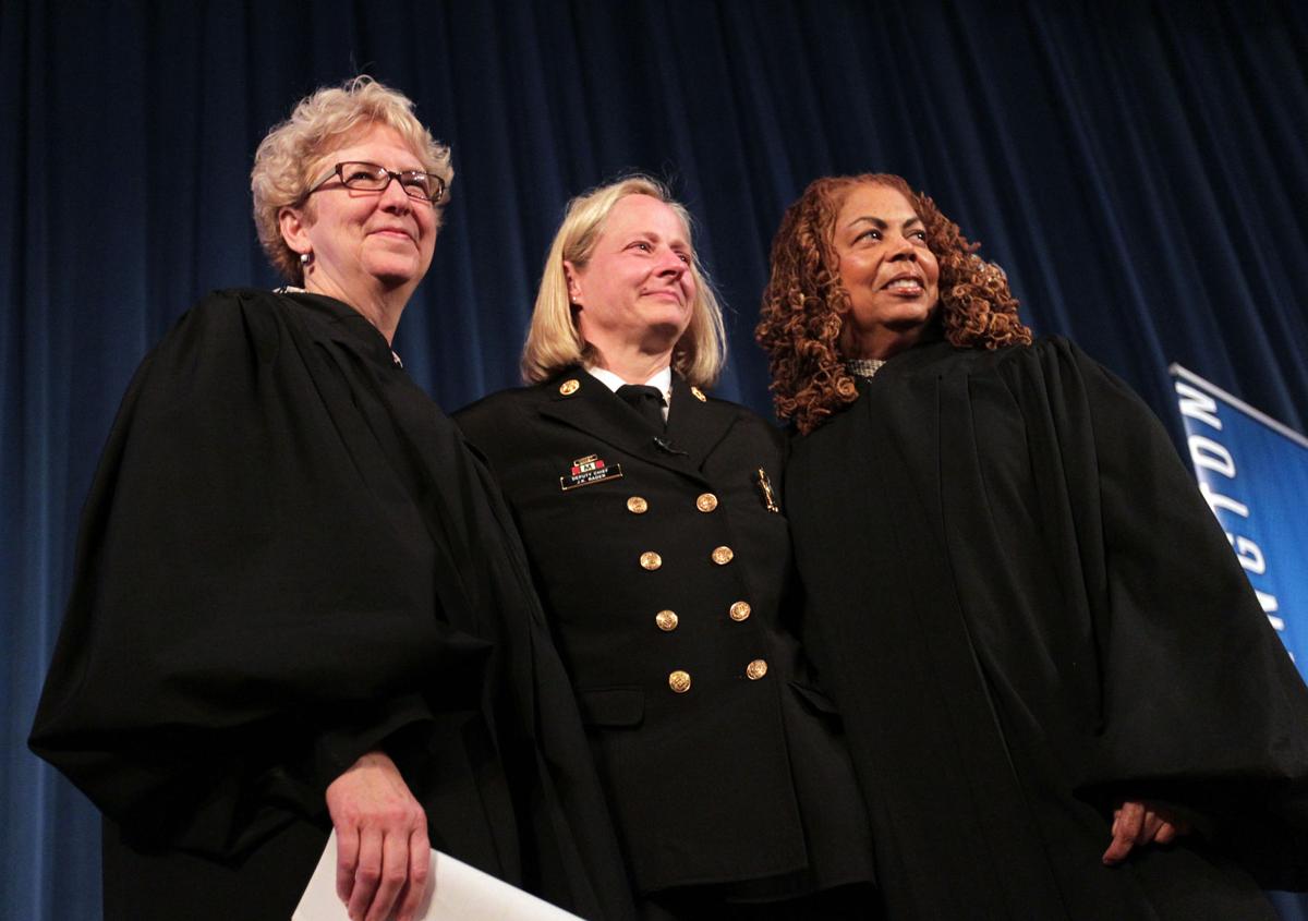 Photos: Fire Chief Jan Rader Swearing-In Ceremony | Multimedia | herald ...