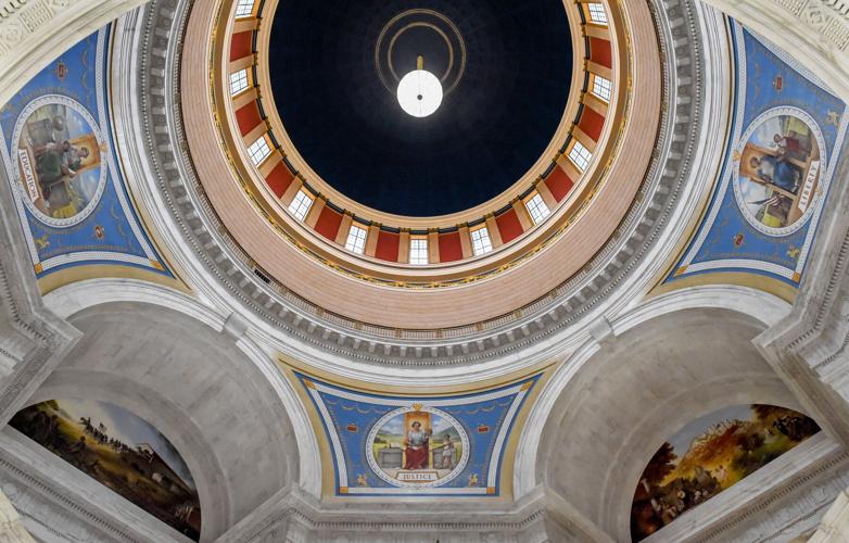 WV Capitol Rotunda murals project finished, 4 more artwork | News ...