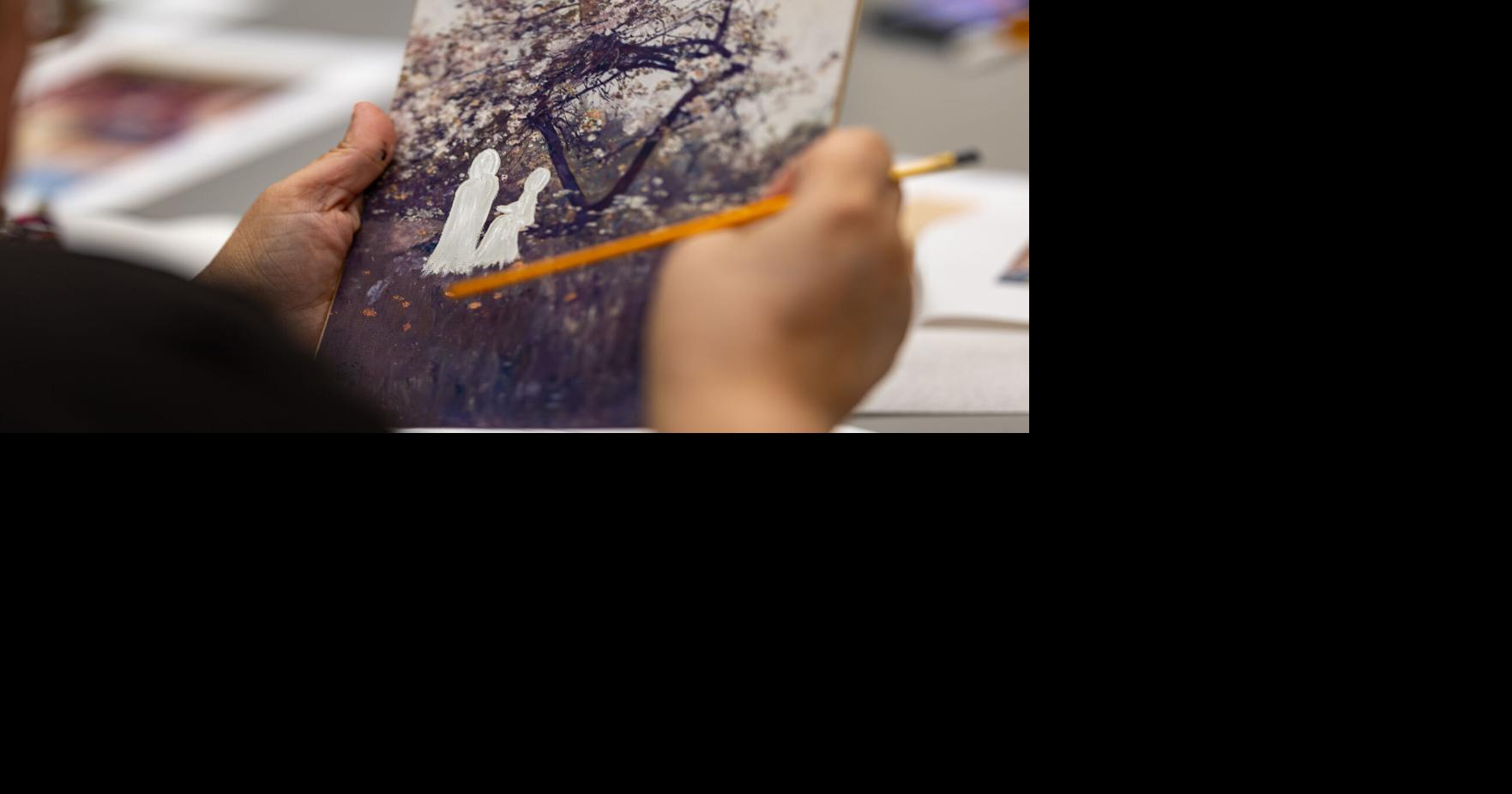 Boo-tiful art created during craft event at West Huntington library ...