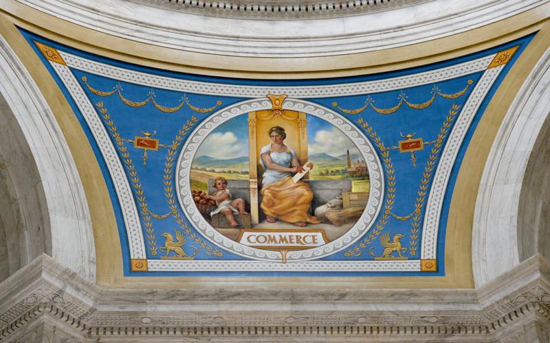 WV Capitol Rotunda murals project finished, 4 more artwork | News ...