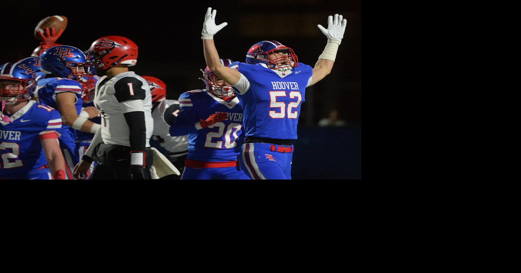 Prep football: Ethan Patrick shines for Hoover defense | High School ...
