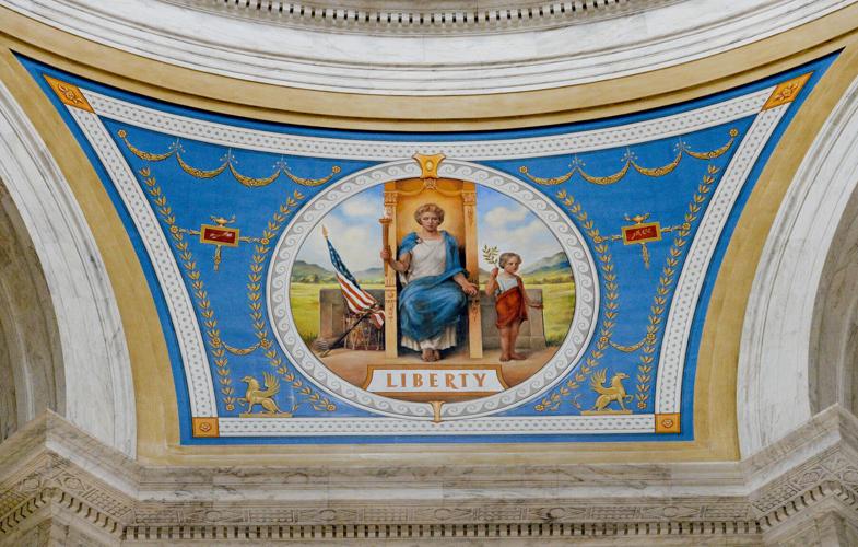 WV Capitol Rotunda murals project finished, 4 more artwork | News ...