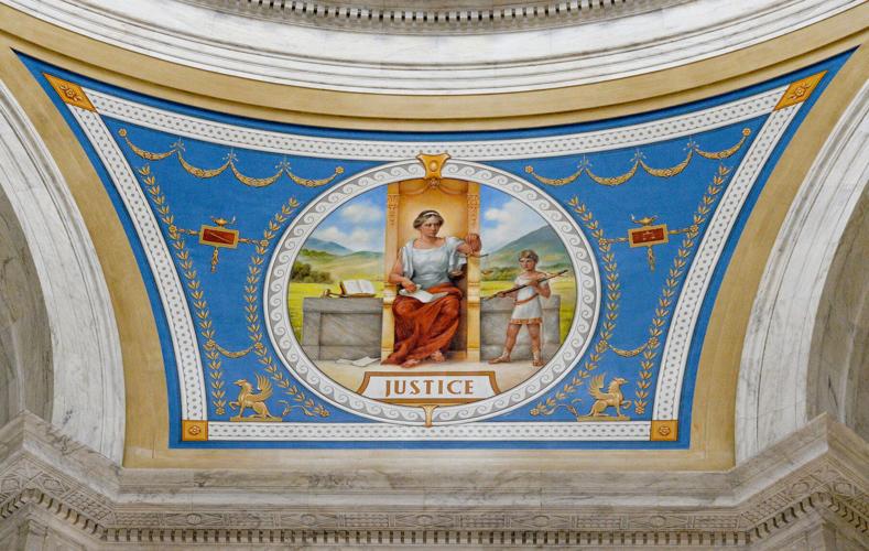 WV Capitol Rotunda murals project finished, 4 more artwork | News ...