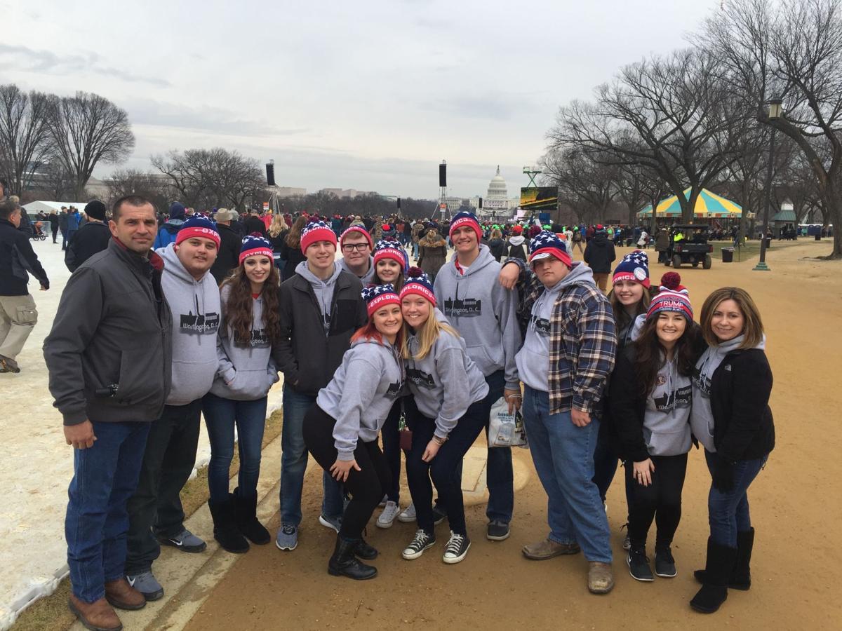 About a dozen Symmes Valley High School students watch inauguration ...