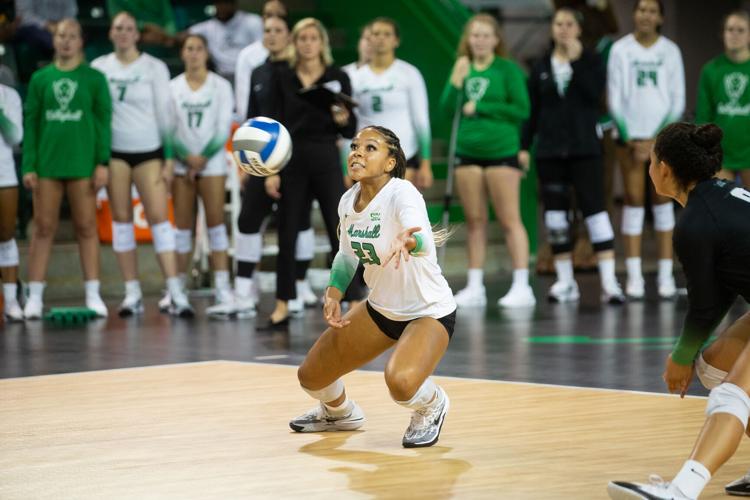 Photos: Marshall volleyball team takes on Morehead State | Multimedia ...