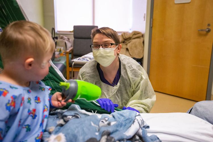 The power of play: Child Life Department meets pediatric patients ...