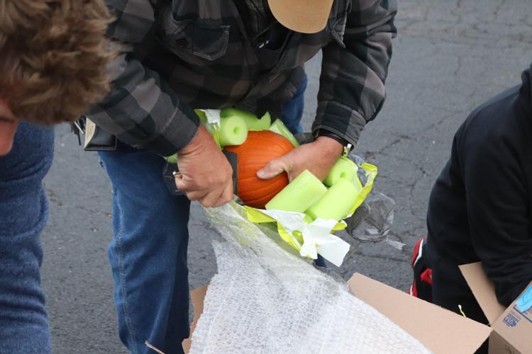 Altizer students test packing skills with pumpkin drop | News | herald ...