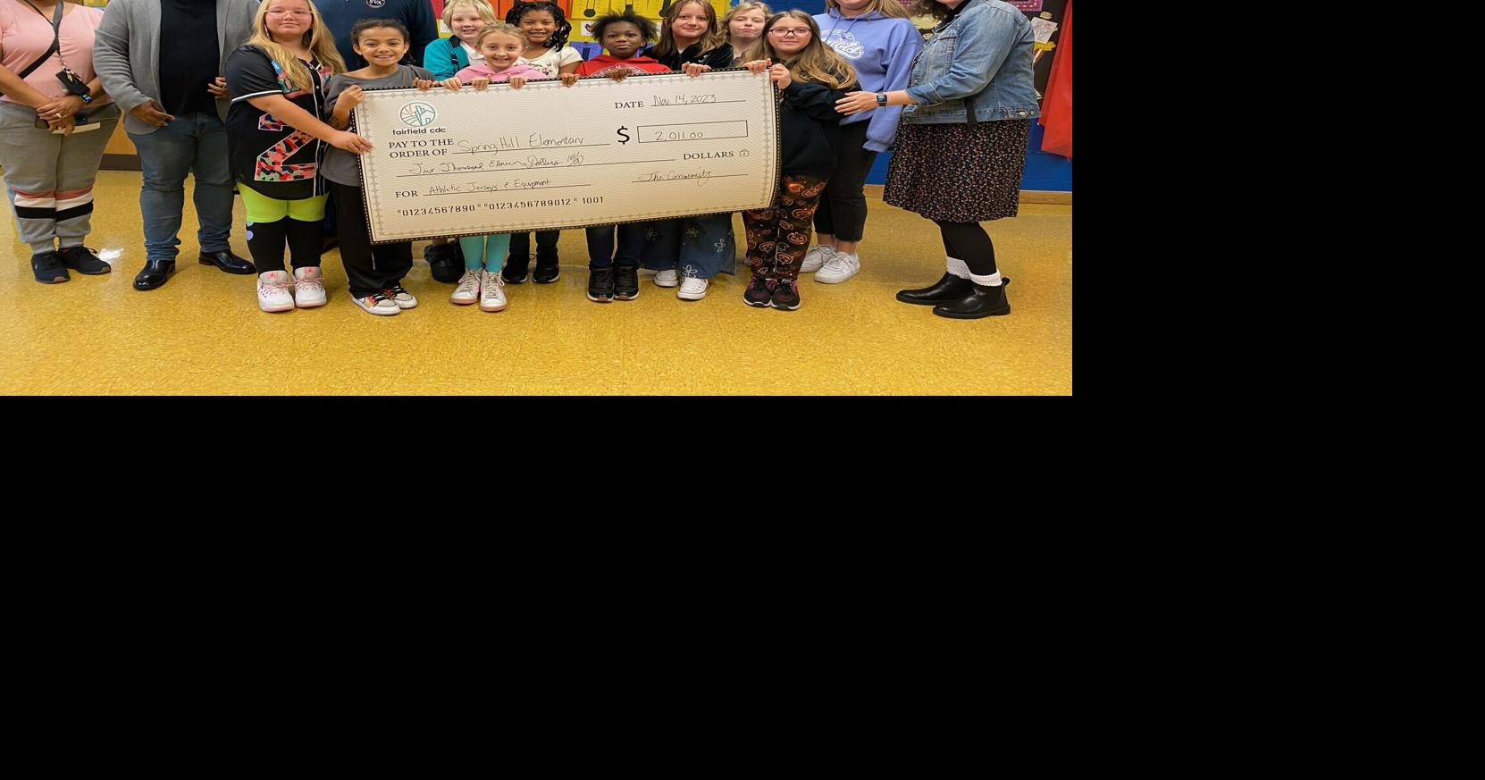 Local nonprofit helps raise funds to provide uniforms for Spring Hill ...