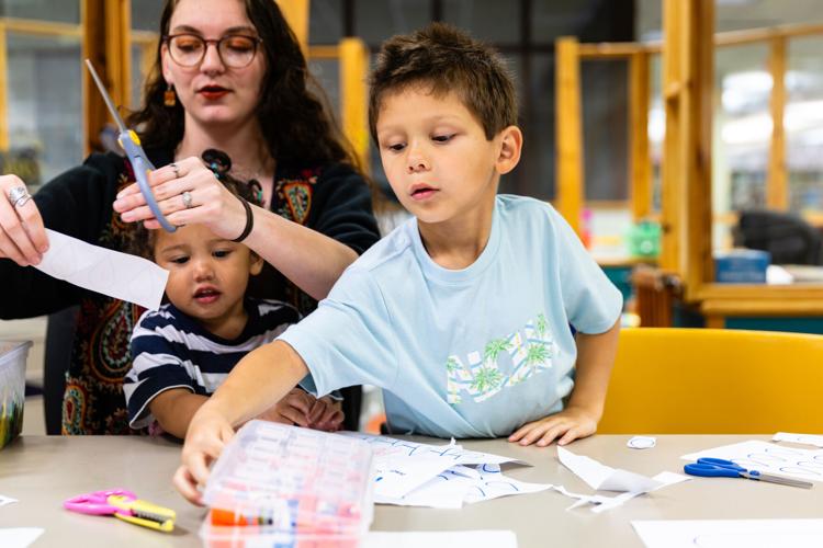 Children wrap up the month with 'April showers' themed library event ...