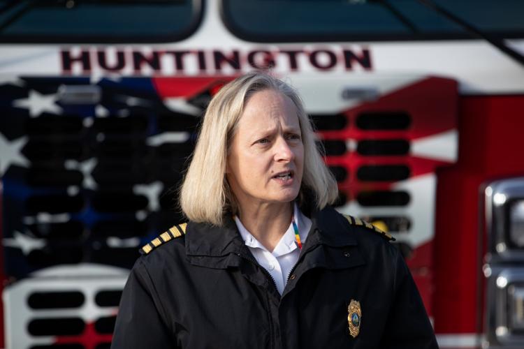 Huntington Fire Department unveils new truck, reflects on upgrades and ...