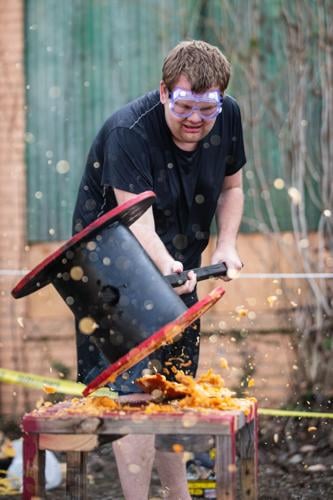 'Pumpkin Smash Bash' a great way to put leftover pumpkins to good use ...
