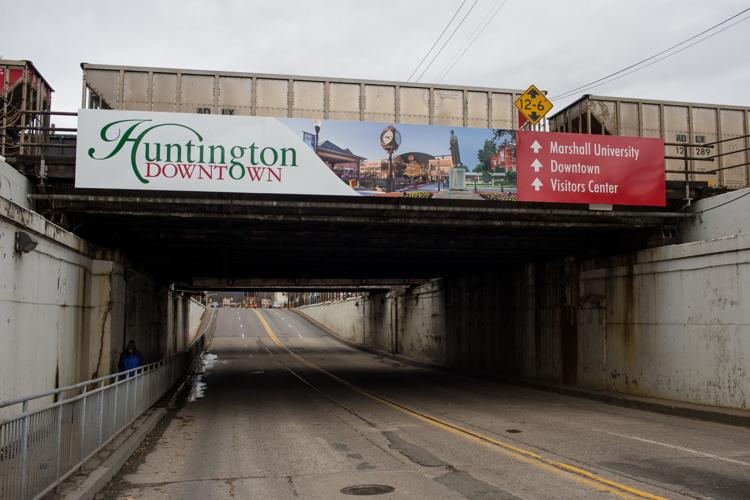 Hal Greer underpass reopens with 'wayfinder' sign replacement | News ...