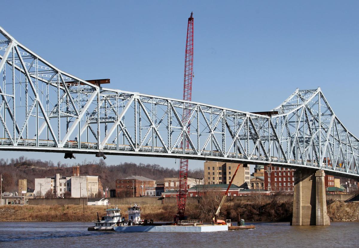 Demolition of old Ironton-Russell Bridge underway | Ohio News | herald ...