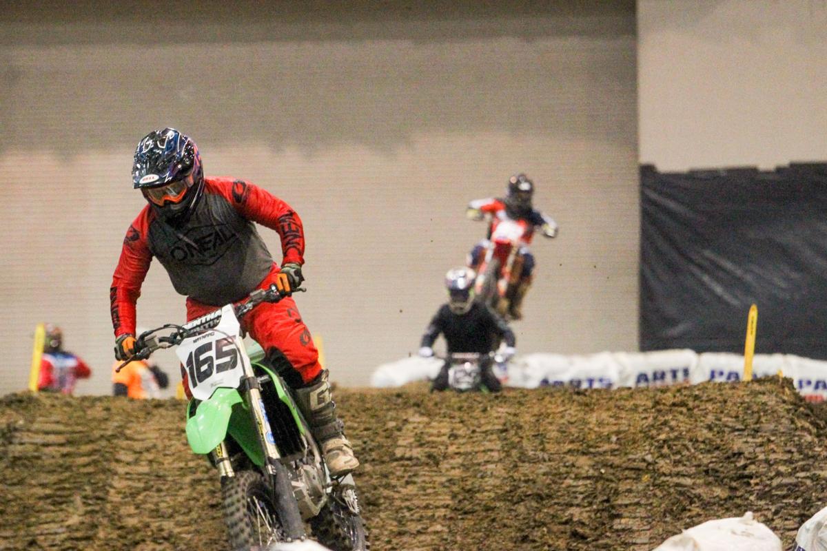 Photos: Motocross riders compete at Tri-State MX Indoor Championship ...