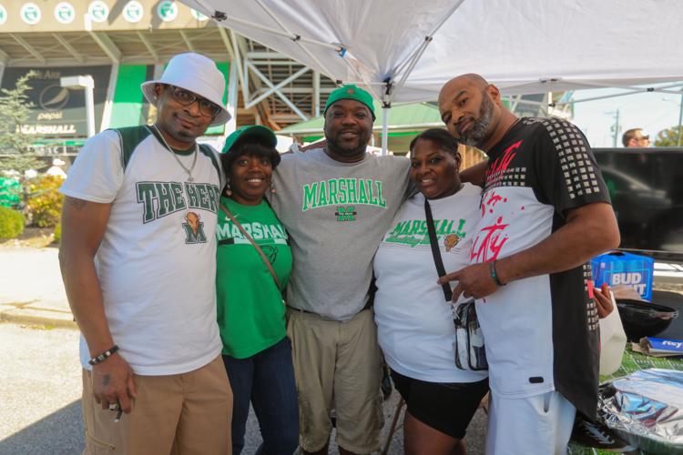 Photos: Marshall fans tailgate before Appalachian State game ...