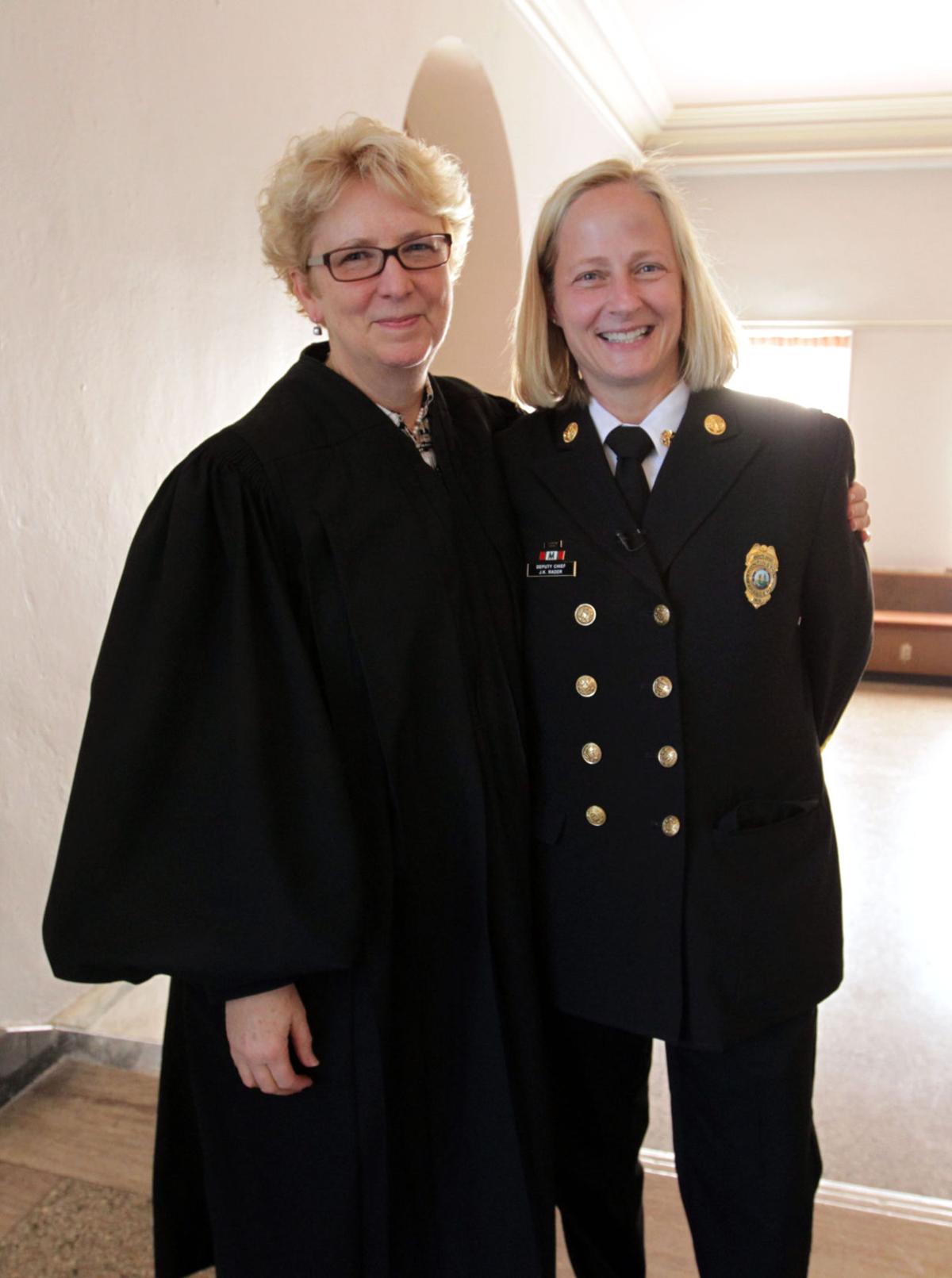 Photos: Fire Chief Jan Rader Swearing-In Ceremony | Multimedia | herald ...