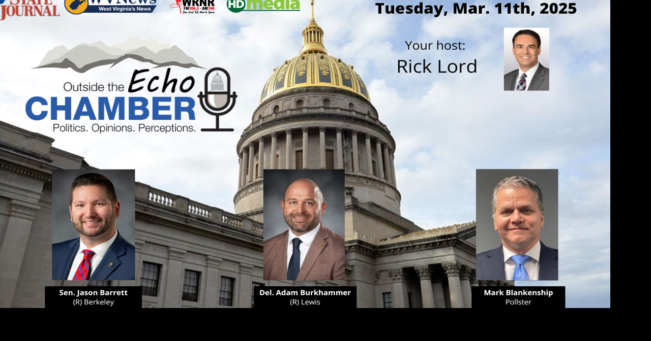Outside the Echo Chamber, Mar. 11, 2025: Del. Adam Burkhammer, Sen ...
