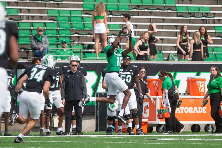 Herd spring game: Explosive plays put Black ahead of Green, 24-17 ...