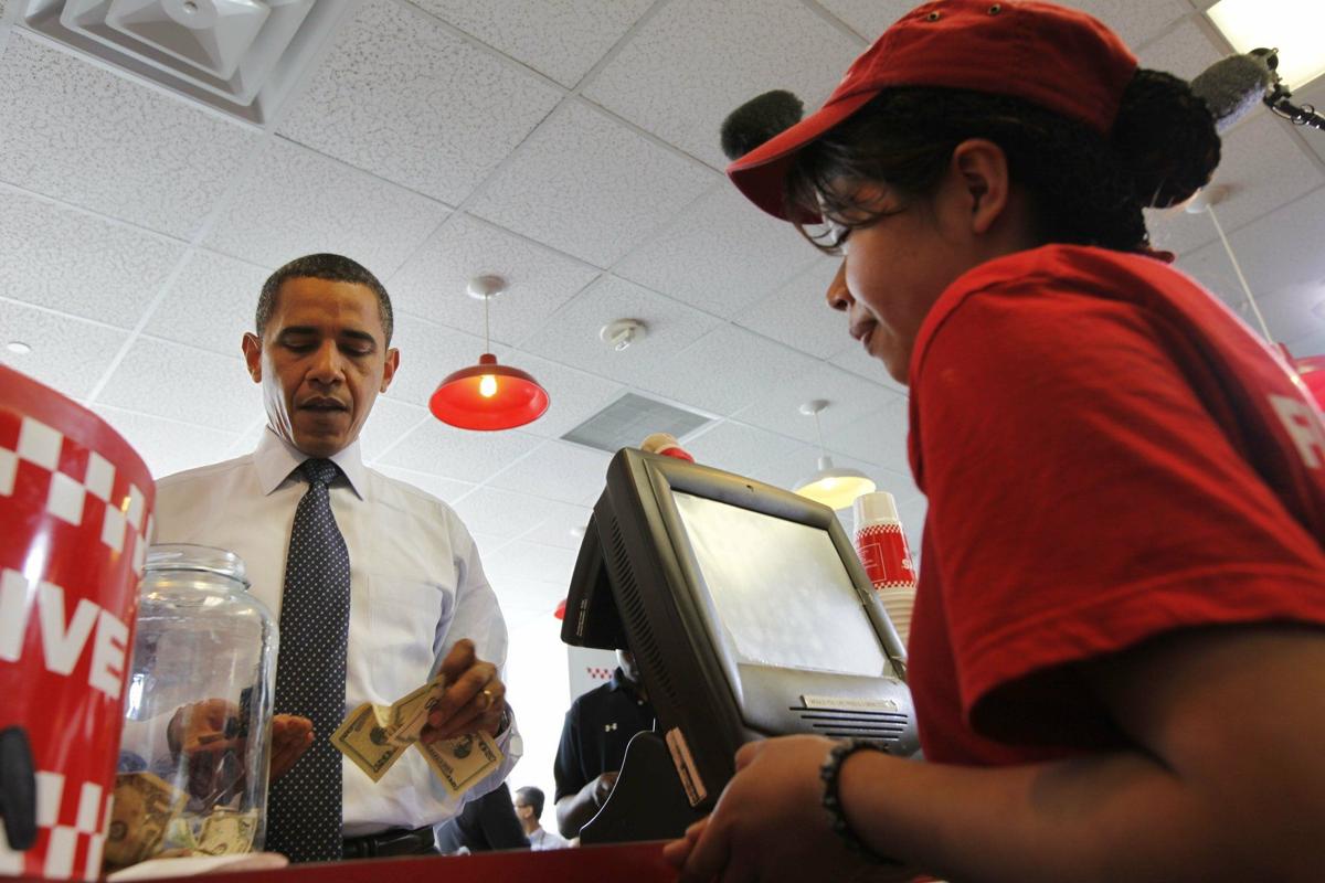 Gallery: Obama goes to Five Guys | News | herald-dispatch.com