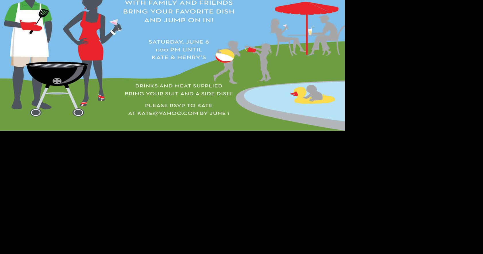 Invitations crucial to successful cookouts, parties | Features ...