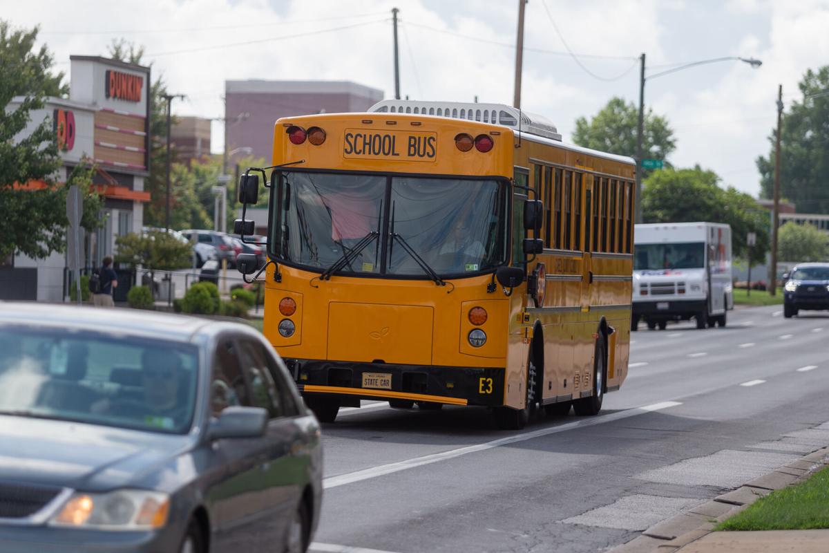 Photos: Cabell County officials announce electric school bus pilot program | Multimedia | herald ...