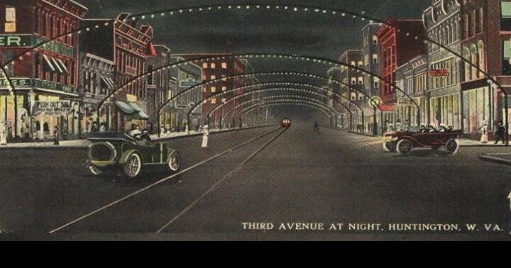 Lost Huntington: First electric street lights | Lost Huntington ...