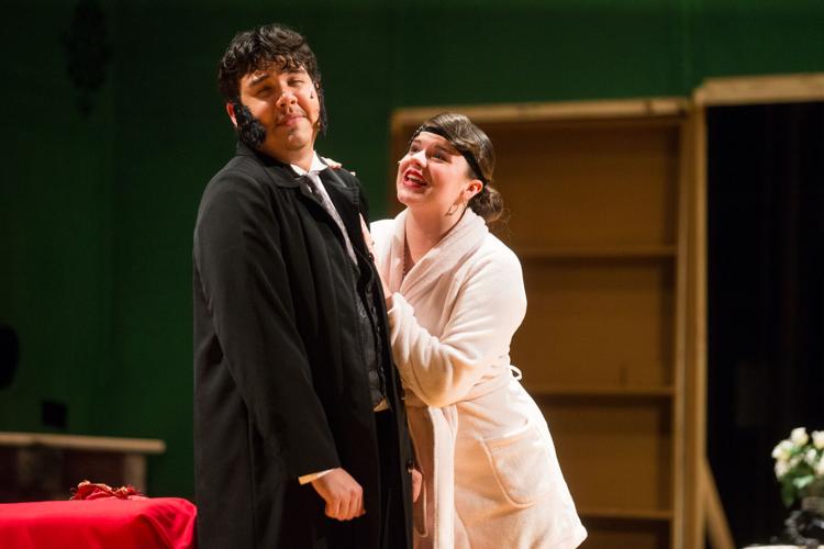Photos: HHS theater conducts dress rehearsal for "The Play That Goes ...