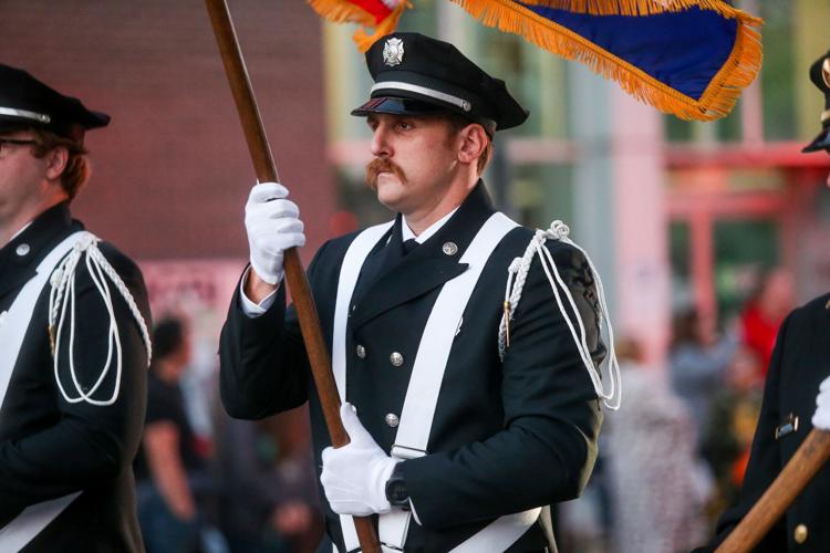 Crowd gathers for return of Huntington Fire Prevention Parade | News ...