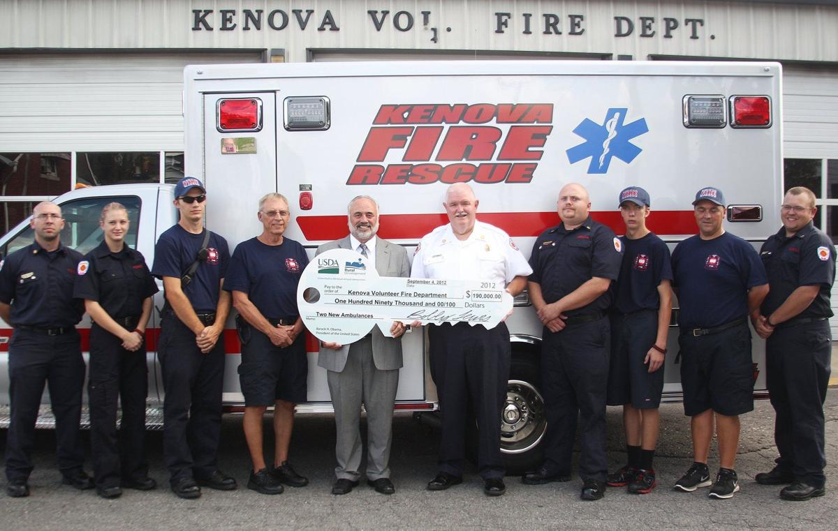 Kenova Volunteer Fire Department honored with funding from USDA | News ...