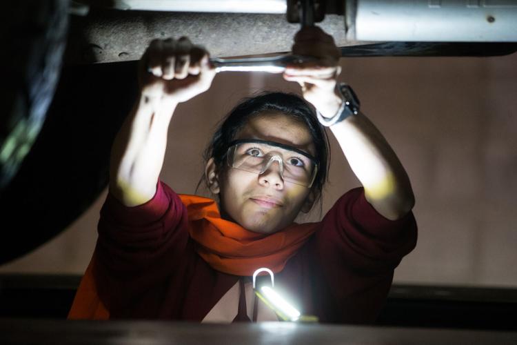 Photos: Auto-body and collision repair class at CCCTC | Multimedia ...