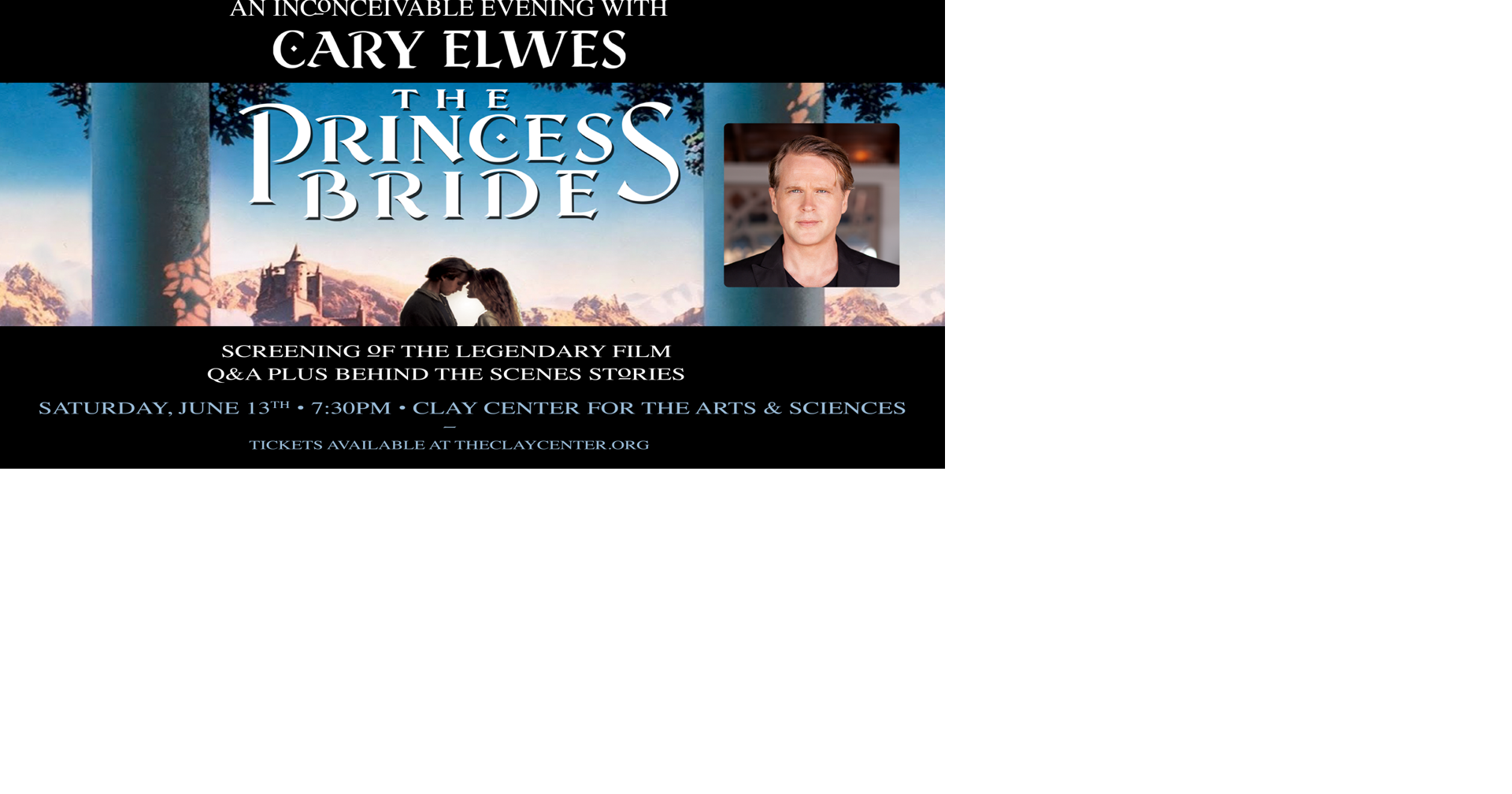 Star of 'The Princess Bride' is coming to the Clay Center | Features ...