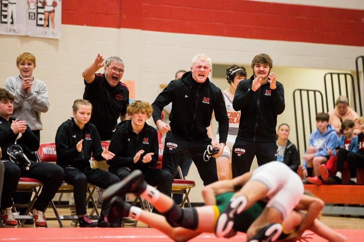 Photos: High school wrestling, Cabell Midland vs. Huntington ...