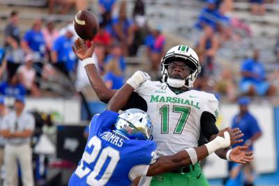 Marshall football: Isaiah Green to start at QB vs. Old Dominion ...