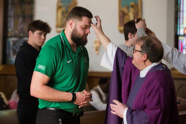 Photos: Ash Wednesday observance at St. Joseph Catholic Church ...