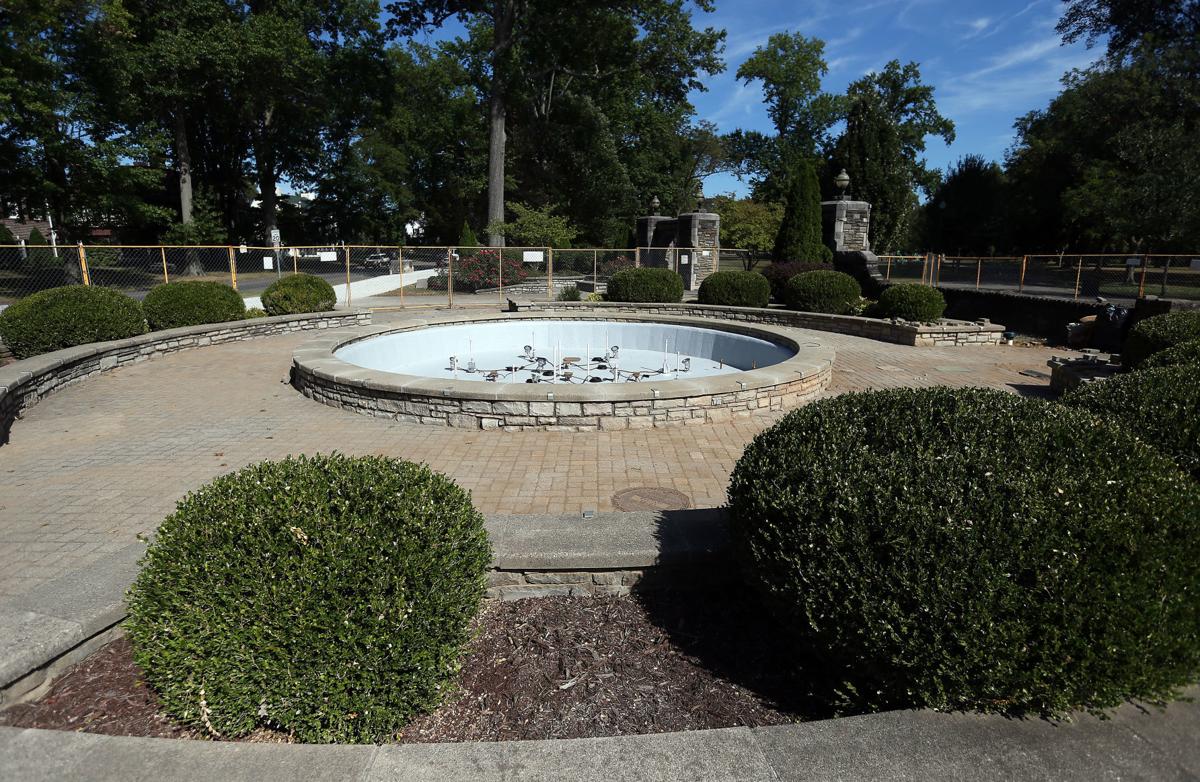 Renovation continues on Ritter Park fountain | News | herald-dispatch.com