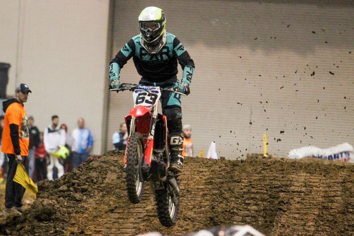 Photos: Motocross riders compete at Tri-State MX Indoor Championship ...