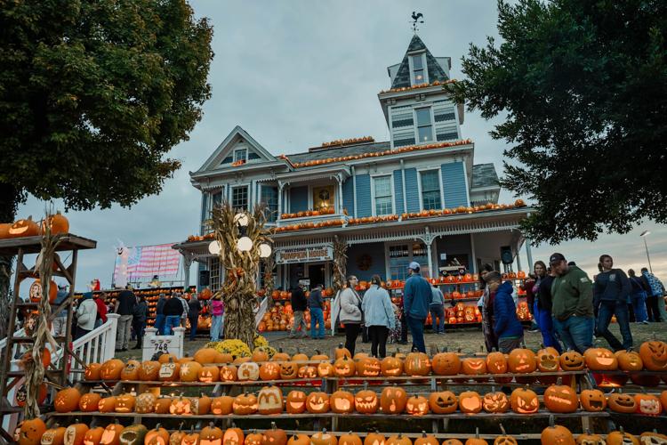 Photos: Kenova Pumpkin House display opens for 2025 | Photos News ...