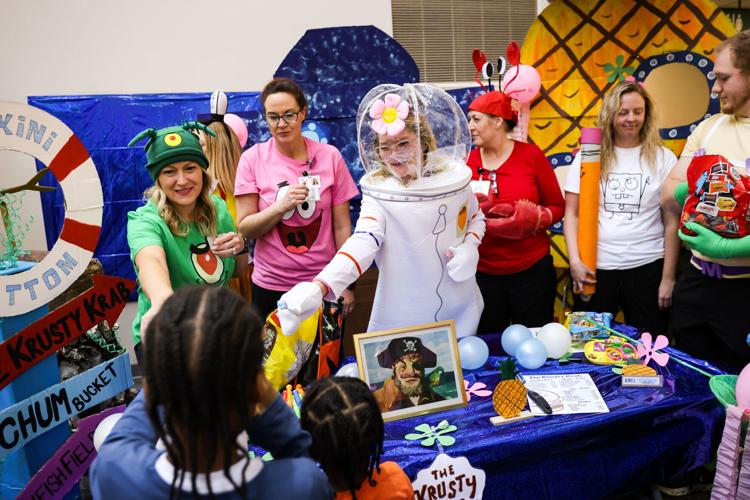 Photos: Hoops Family Children's Hospital conducts Trick-or-Treat for ...