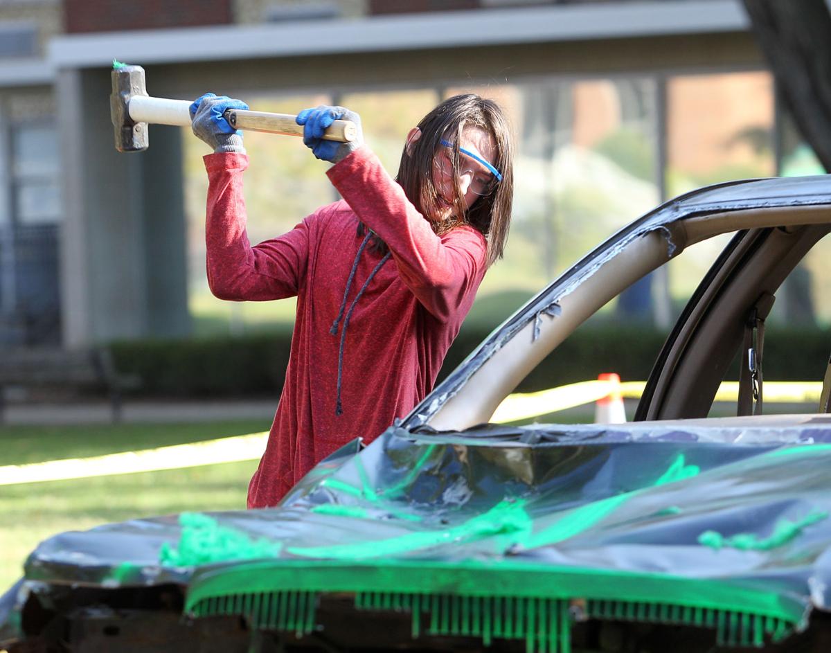Photos: Marshall Homecoming Car Bash | Multimedia | herald-dispatch.com
