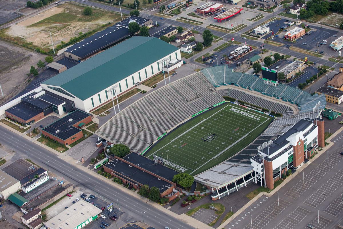 Photos: Aerial views over Huntington. | Multimedia | herald-dispatch.com