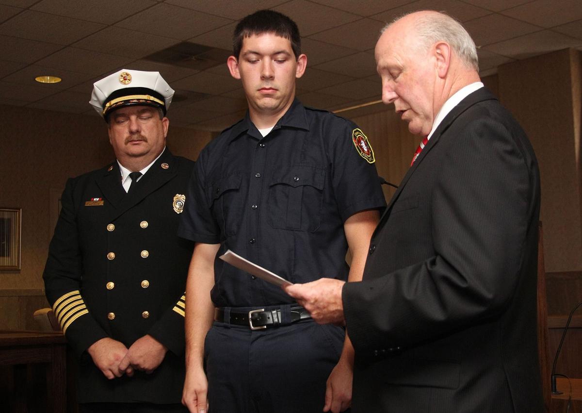 New firefighters take the oath | News | herald-dispatch.com