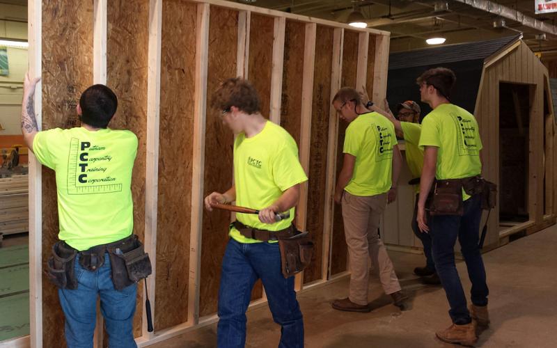 PCTC students with big hearts build tiny homes | News | herald-dispatch.com