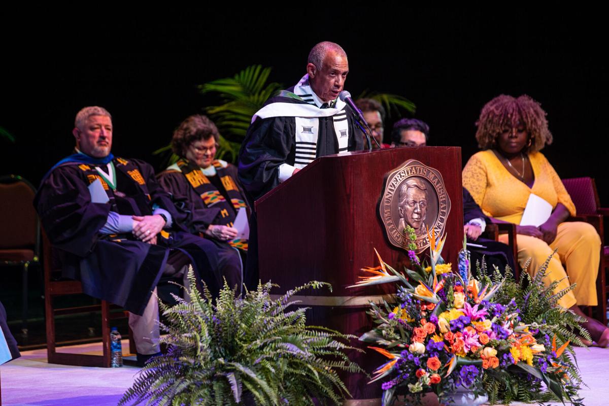 Marshall students participate in Donning of the Kente Graduation ...