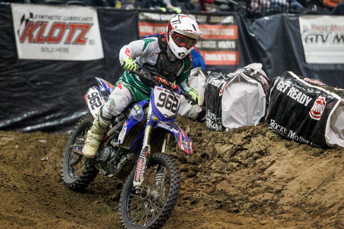 Photos: Motocross riders compete at Tri-State MX Indoor Championship ...