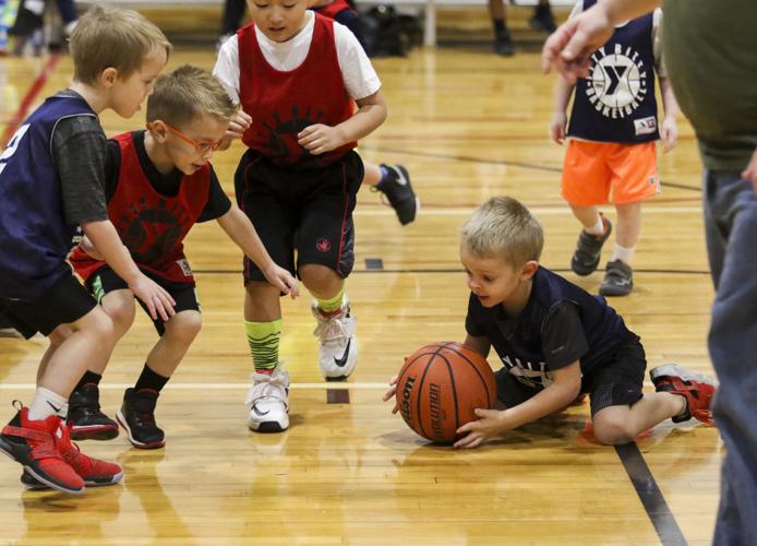 Photos: Blue Sharks vs. Red Snakes, Itty-Bitty basketball | Photo ...