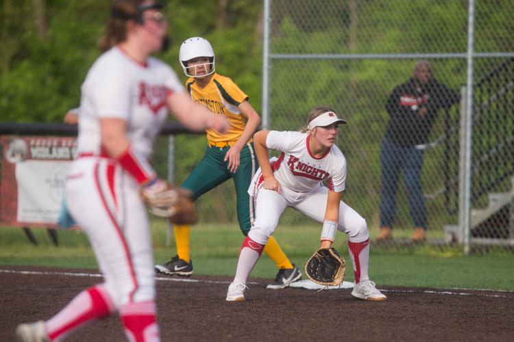 Prep softball sectionals: Knights erupt for 12 runs in third to clobber ...