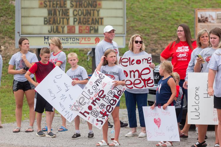Photos: Welcome home celebration for baby Steele Merritt | Multimedia ...