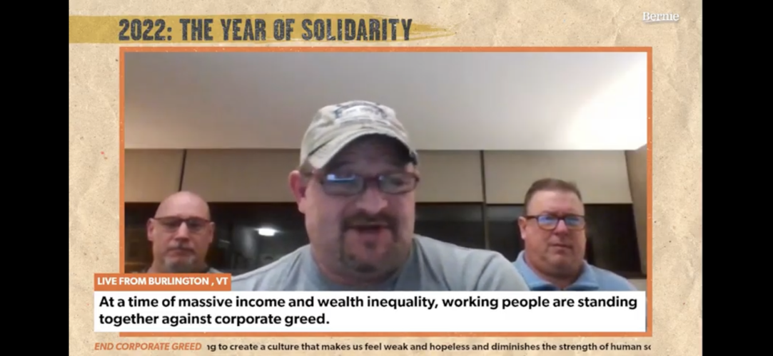 USW president participates in Bernie Sanders’ virtual town hall on ...